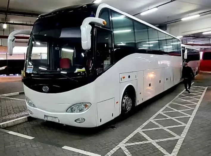 Staff Transport with 33 seater bus rental in Sharjah