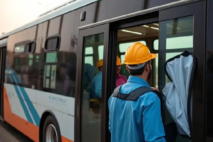 Labour Transportation Services in Sharjah | Best Workers transfers